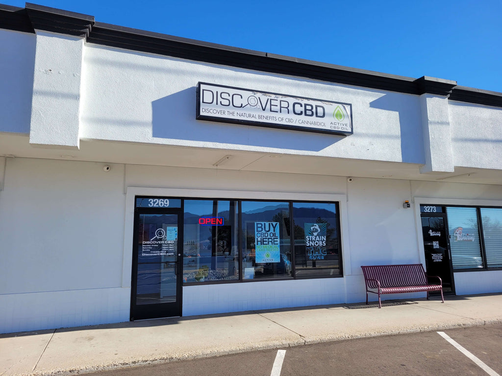 Discover CBD store: 3215 S Academy Blvd, Colorado Springs, CO